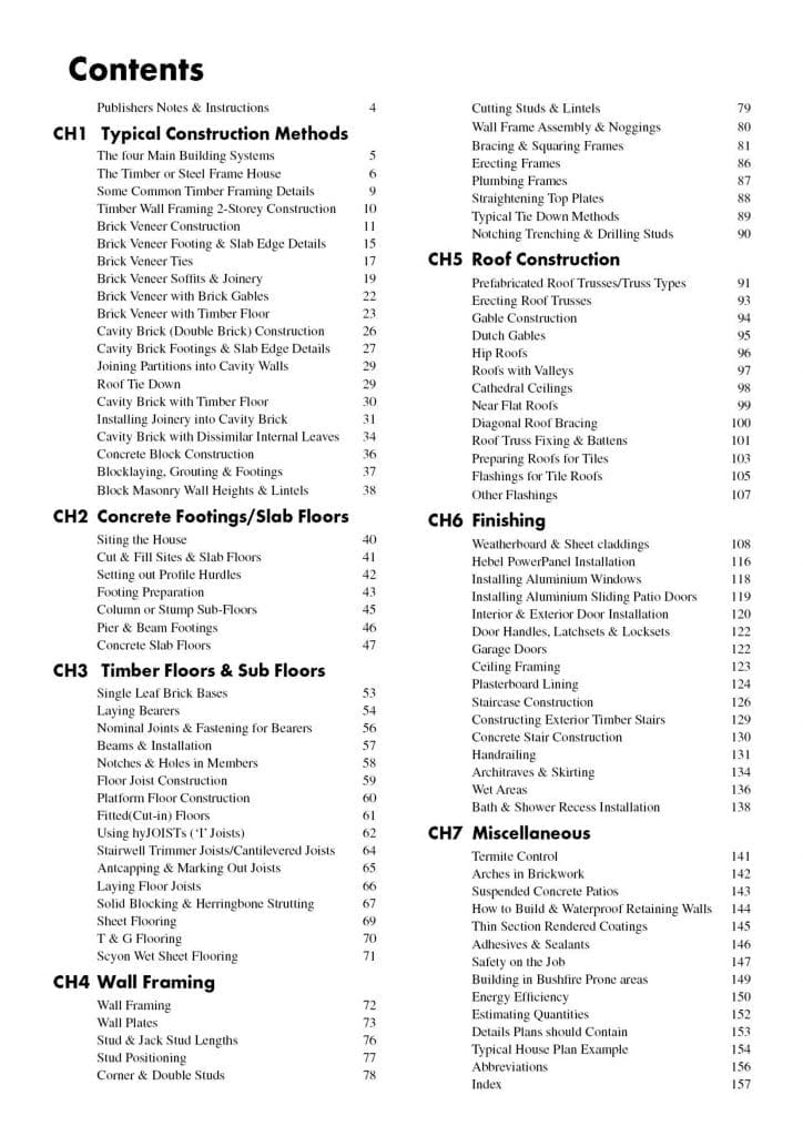 Australian House Building Manual Step by Step 9th UPDATED Edition Allan ...